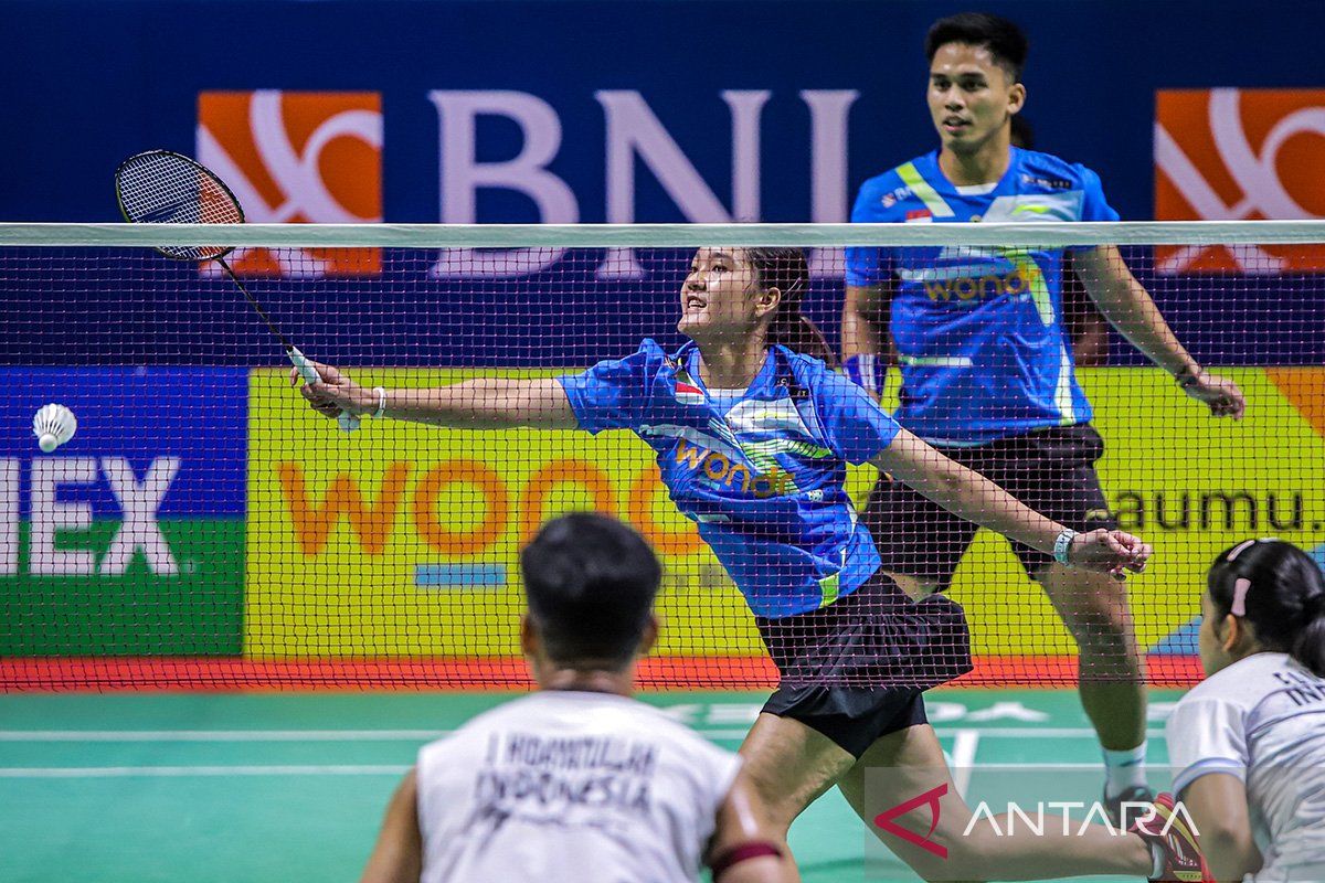 Amri-Nita melaju ke final Indonesia Masters 2024 - ANTARA News