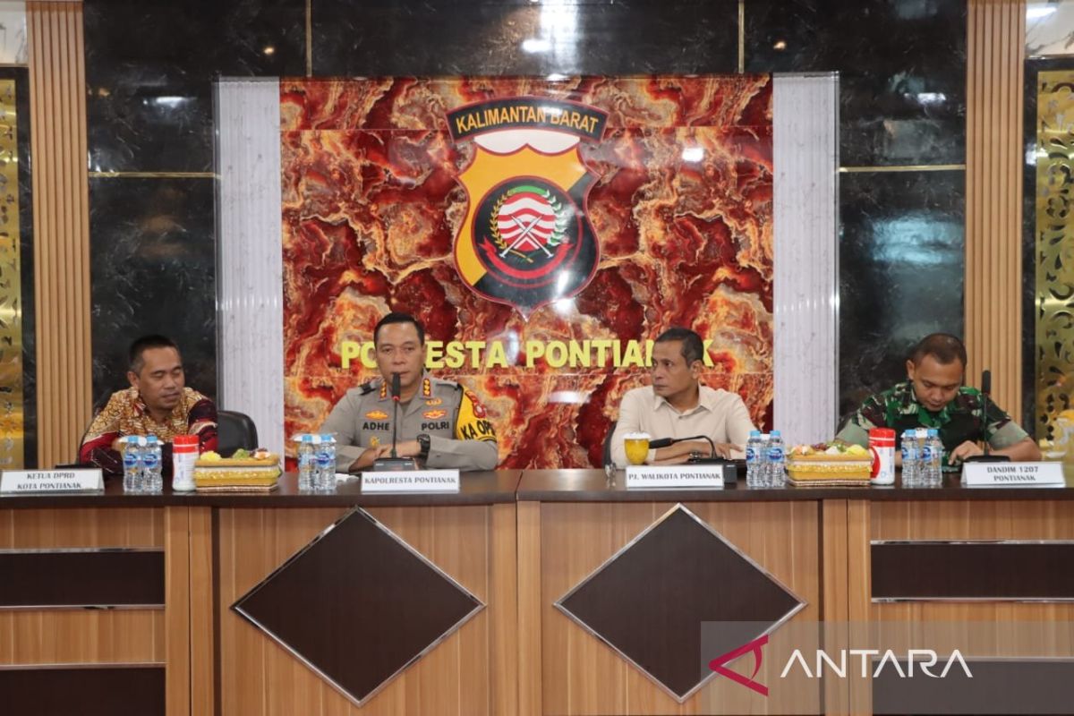 Pilkada 2024- Polresta: Kondisi Pontianak kondusif jelang Pilkada2024 - ANTARA News