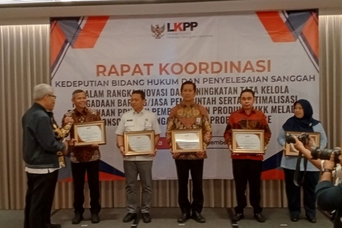 BPOM Raih Penghargaan dari LKPP RI - ANTARA News