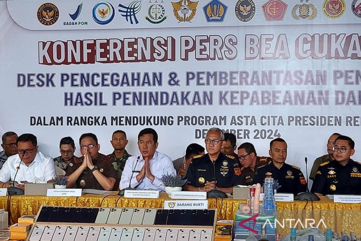 DJBC: Penindakan kasus penyeludupan 2024 meningkat 6,12 persen - ANTARA ...