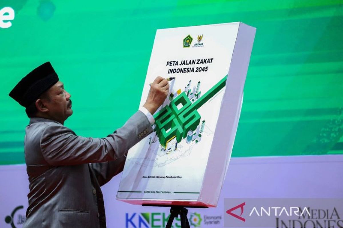 Baznas dan Kemenag luncurkan peta jalan zakat 2045 - ANTARA News