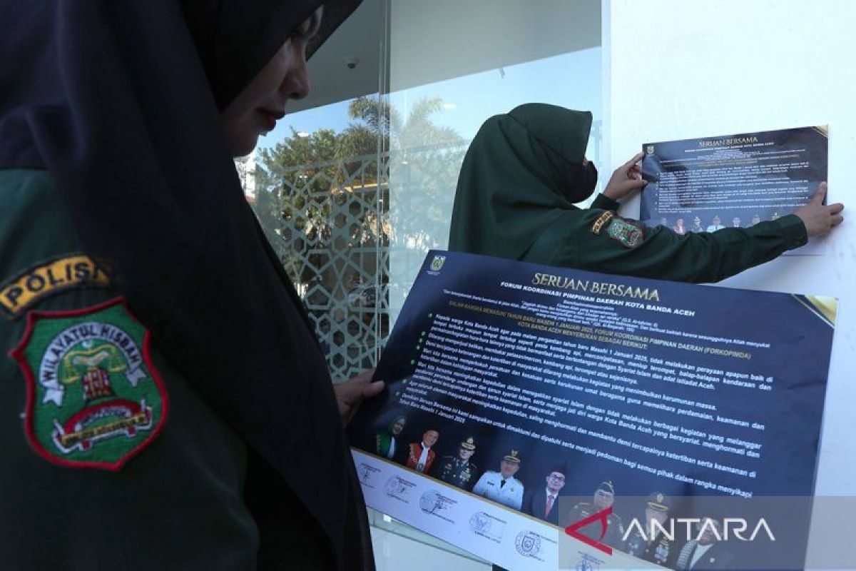 Forkopimda Banda Aceh keluarkan seruan larangan merayakan pergantian tahun - ANTARA News