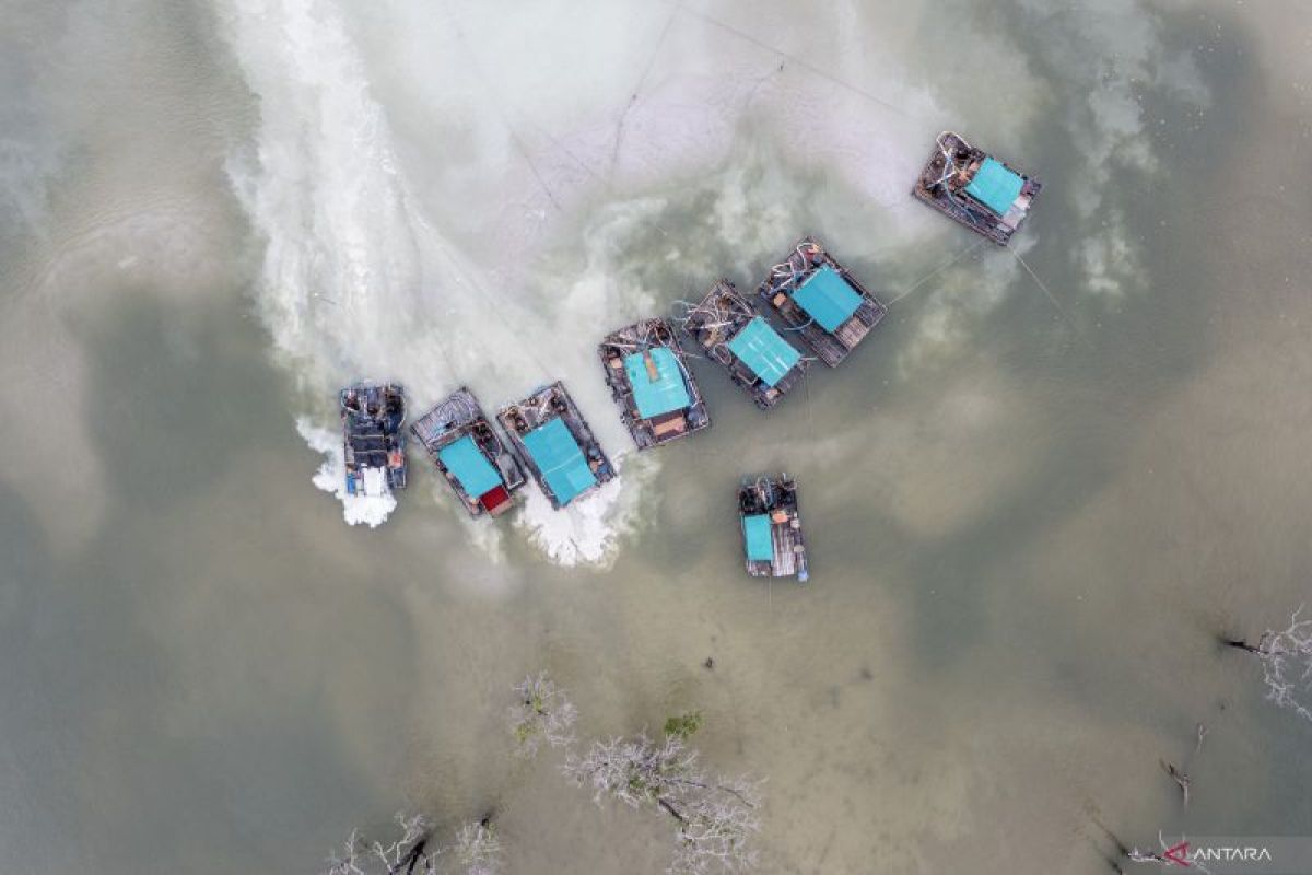 Penambangan bijih timah ilegal di Kepulauan Bangka Belitung - ANTARA News