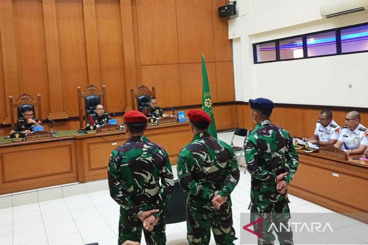 Dua terdakwa oknum TNI AL tembak bos rental punya hubungan keluarga - ANTARA News