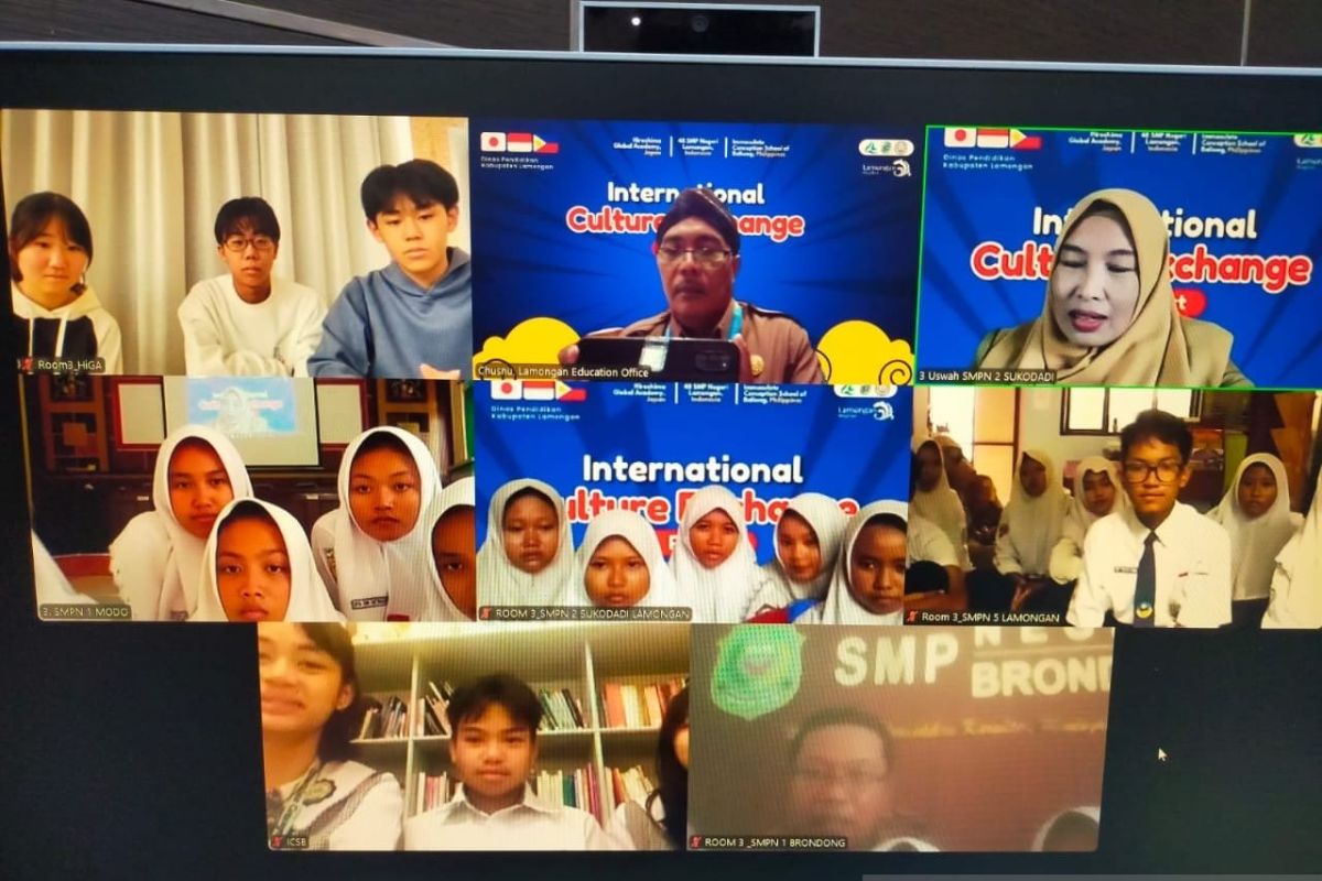 Pelajar dari tiga negara bertukar wawasan dalam program ICEP - ANTARA News