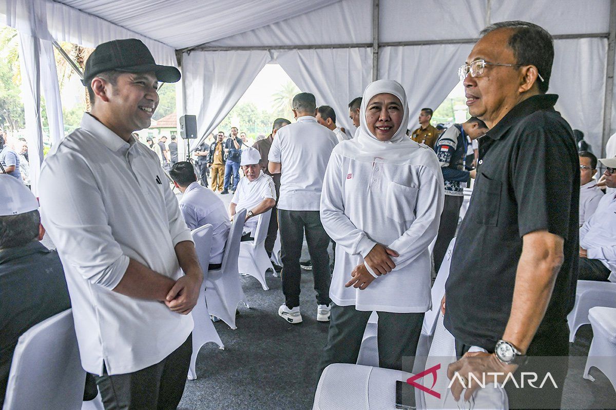 Gladi pelantikan kepala daerah di Monas - ANTARA News