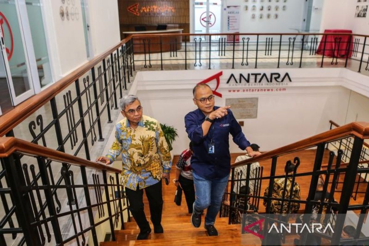 Ketua KPK berkunjung ke LKBN ANTARA - ANTARA News