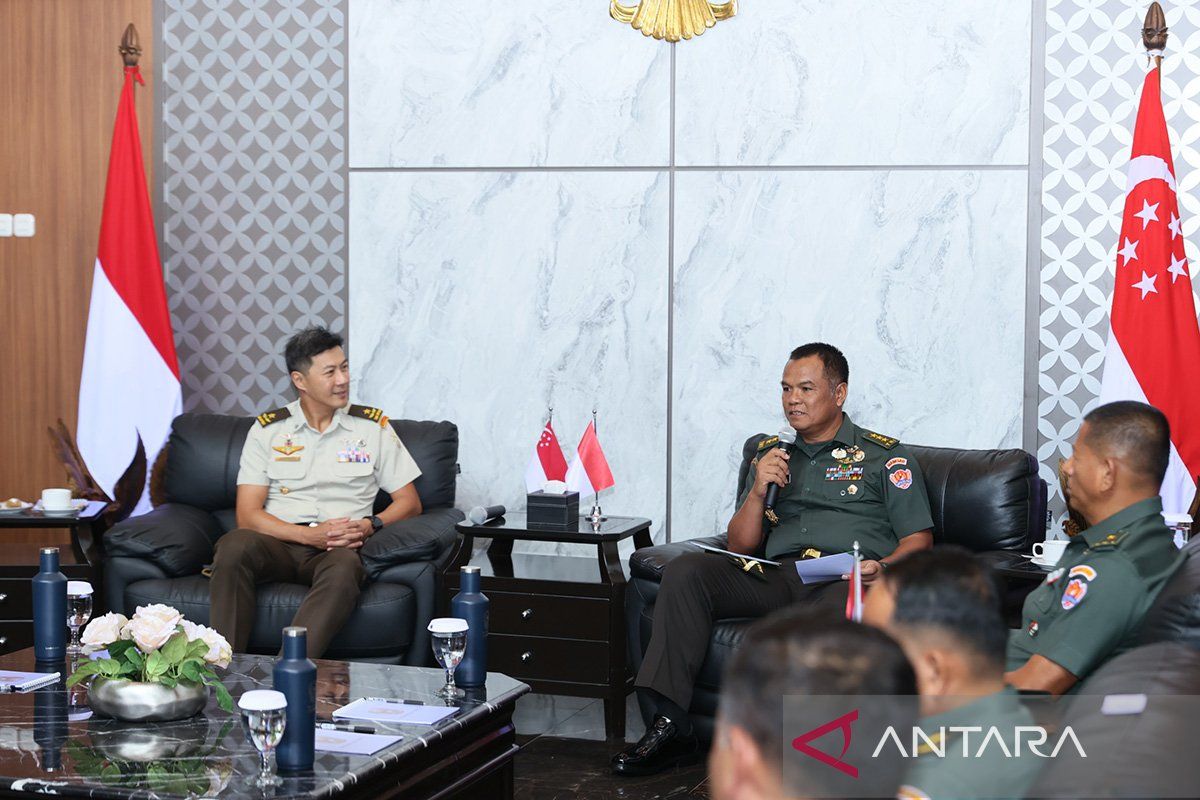 TNI AD perkuat kerja sama militer dengan angkatan darat Singapura - ANTARA News