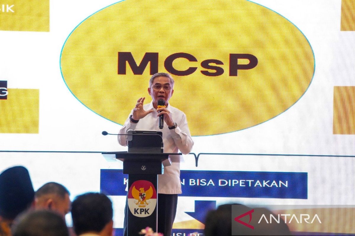 KPK luncurkan indikator MCP 2025 perkuat pencegahan korupsi di daerah - ANTARA News