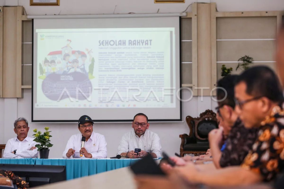 Persiapan Sekolah Rakyat di Bekasi - ANTARA News Megapolitan