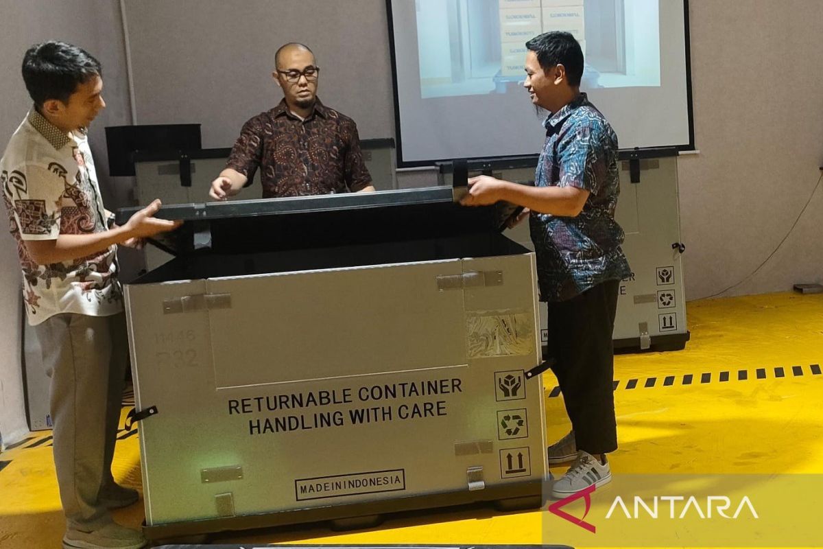 PT Gema hadirkan peti kemas berteknologi pelacak - ANTARA News