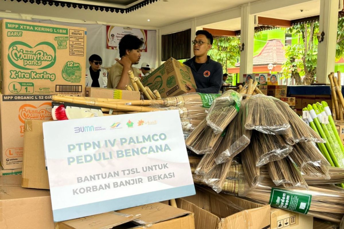 PTPN IV PalmCo bantu korban bencana alam di sejumlah wilayah Indonesia - ANTARA News