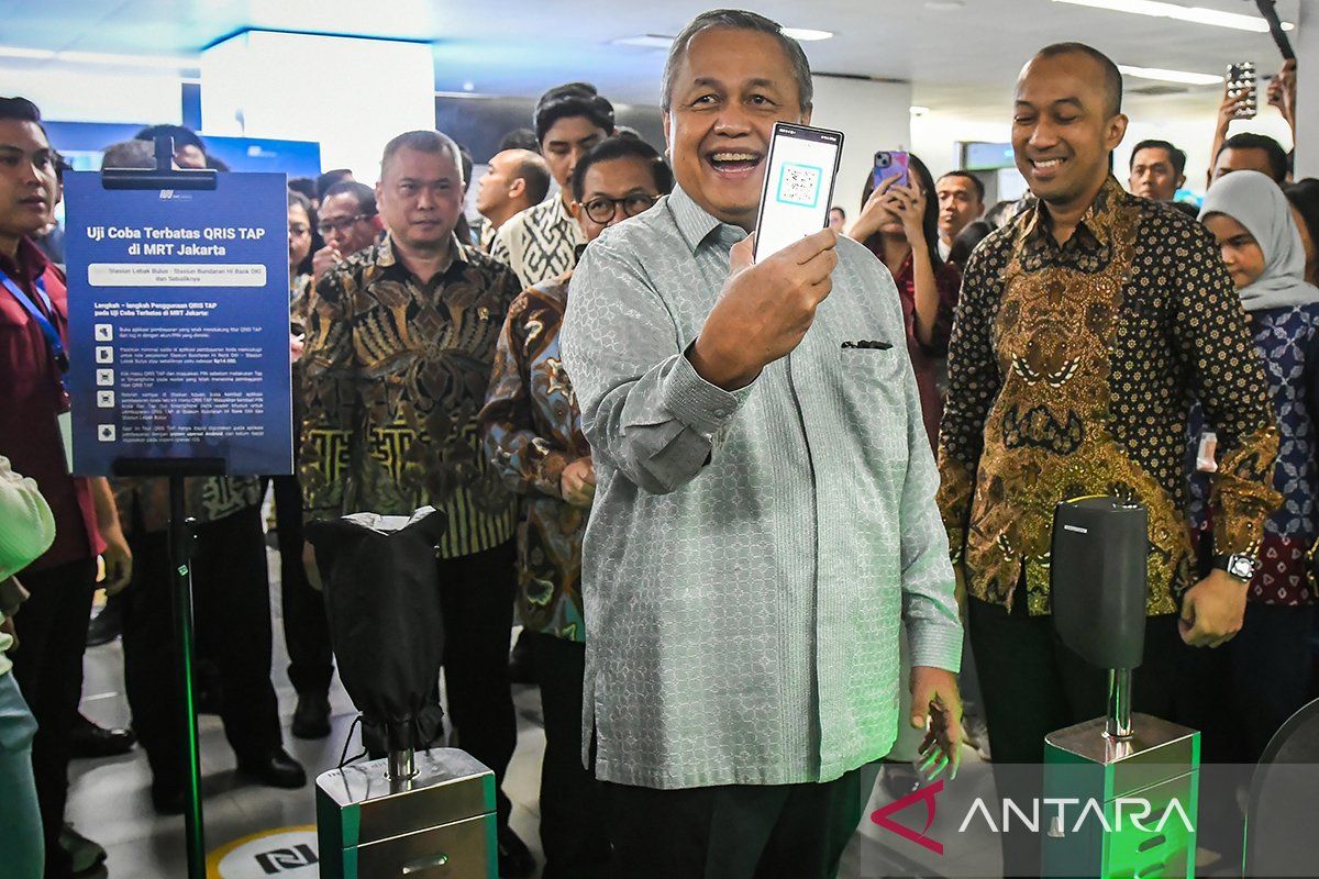 Bank Indonesia luncurkan layanan pembayaran QRIS Tap berbasis NFC - ANTARA News
