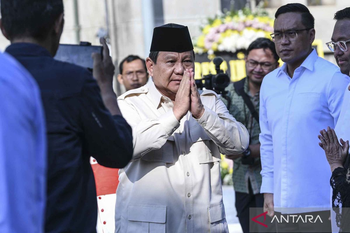 Presiden Prabowo Subianto melayat Mgr. Petrus Turang - ANTARA News
