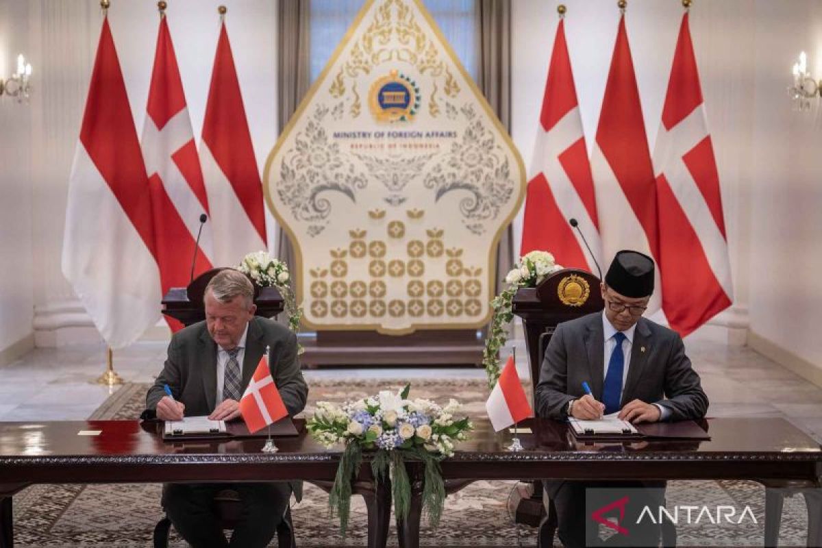 Pertemuan bilateral Menlu Indonesia-Denmark kuatkan hubungan antar dua ...