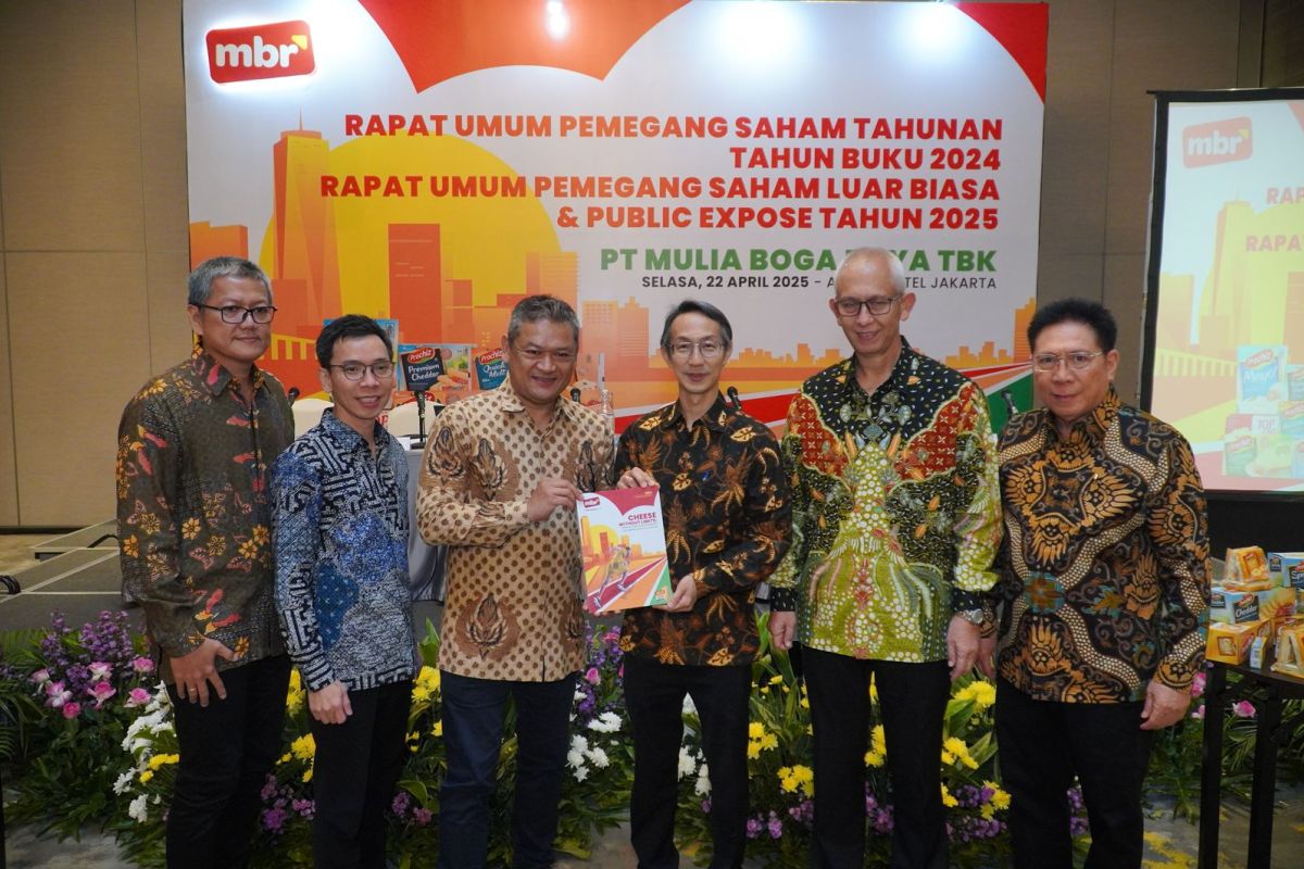 Mulia Boga Raya setuju bagikan dividen Rp73,12 miliar - ANTARA News