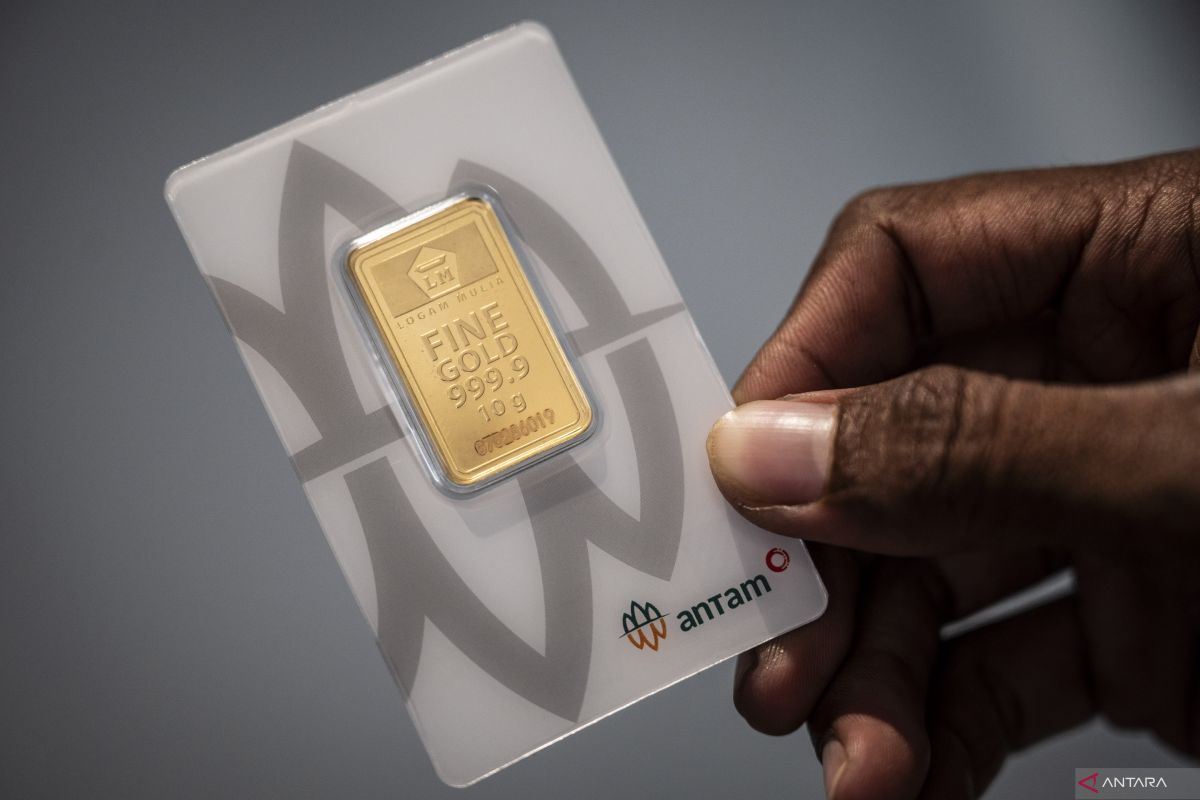 Emas Antam masih turun, segram hari ini Rp2,263 juta - ANTARA News ...