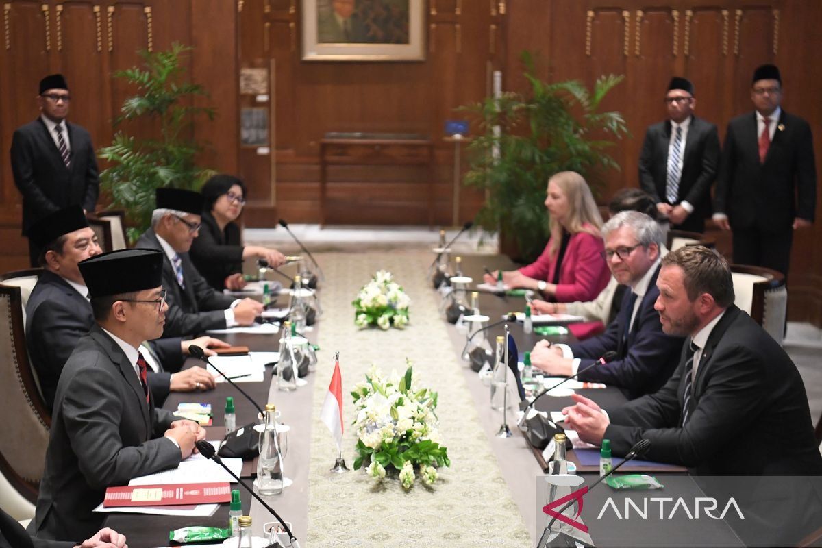 Pertemuan bilateral Indonesia dengan Estonia jajaki peluang kerja sama di bidang perdagangan ...
