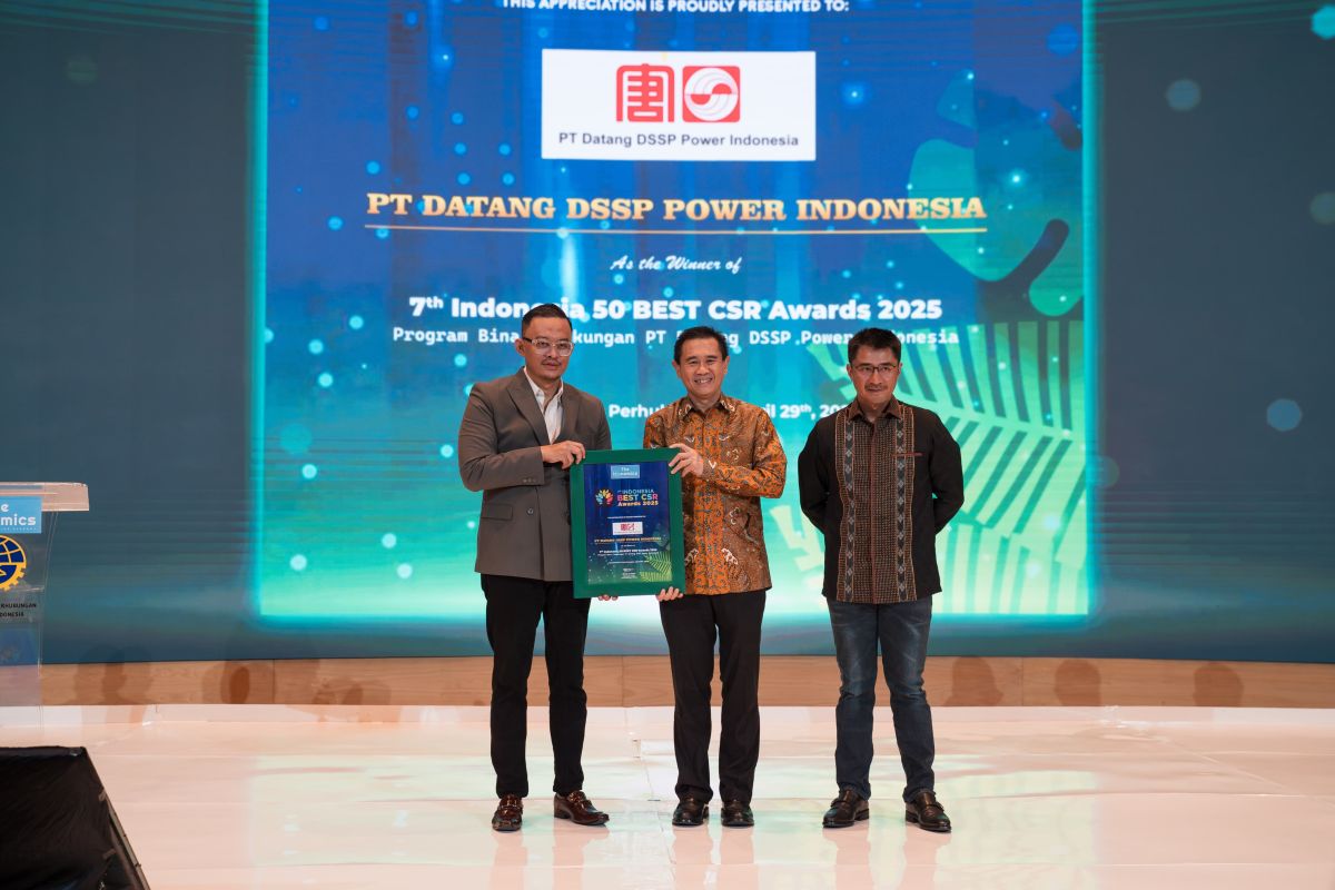 PT Datang DSSP Power Indonesia raih penghargaan 7th Indonesia 50 Best ...