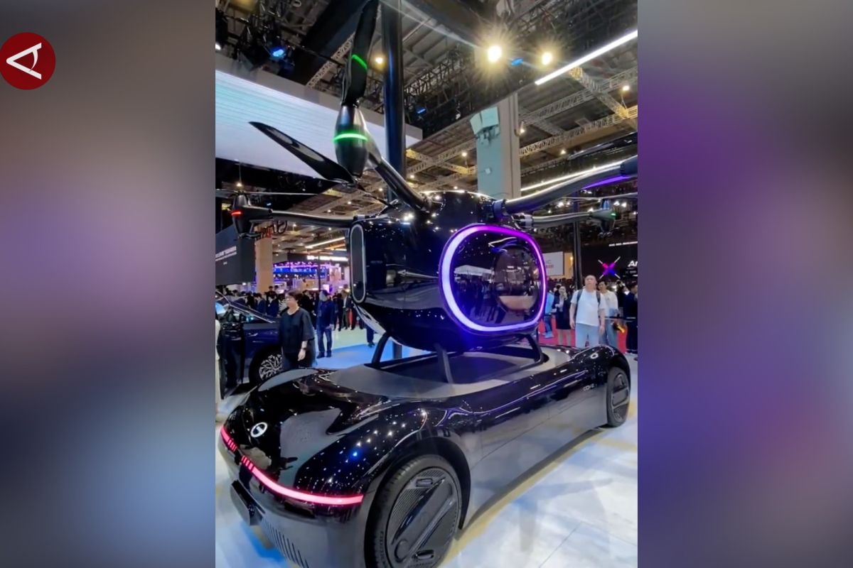 Shanghai Auto Show 2025 pamerkan mobil terbang