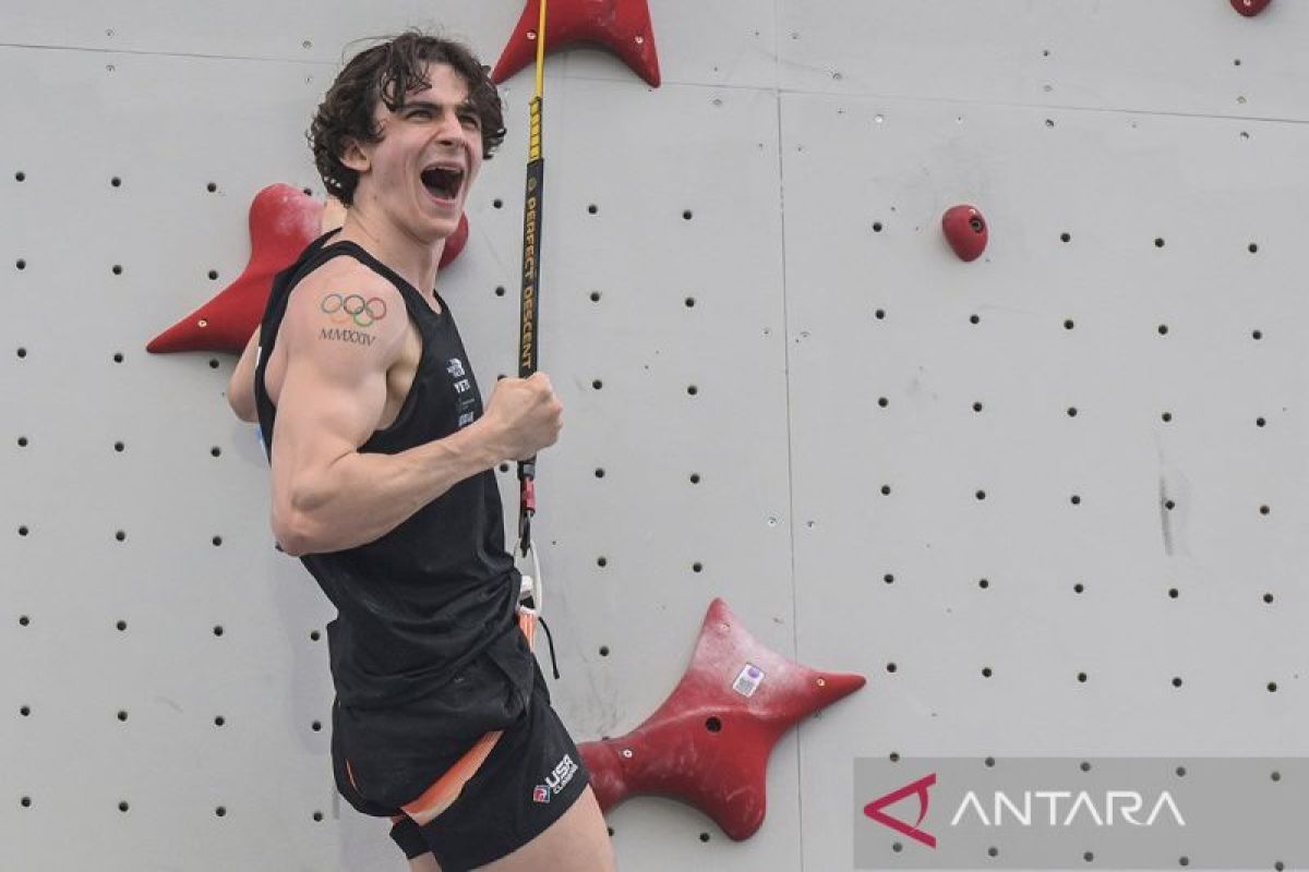 Samuel Watson raih medali emas kategori speed putra seri ketiga IFSC ...