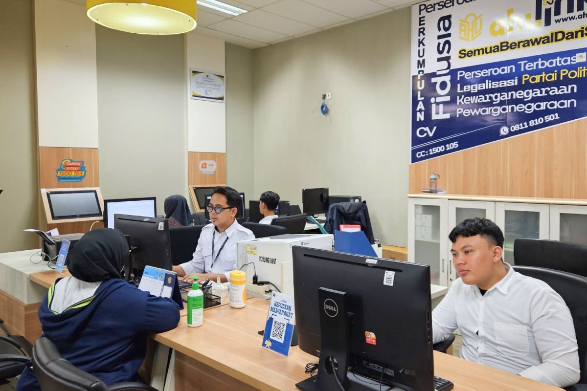 Kemenkum buka gerai layanan AHU di MPP Jakarta - ANTARA News