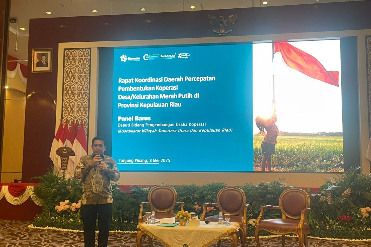 Panel Barus: Kopdes Merah Putih jadi strategi pertahanan ekonomi Kepri ...