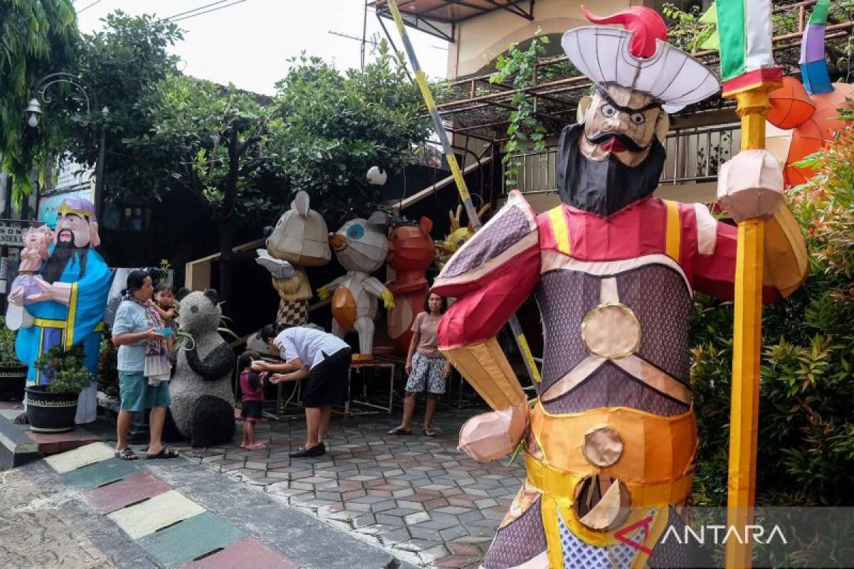 Dekorasi bertema Kho Ping Hoo sebagai simbol toleransi dan keragaman ...