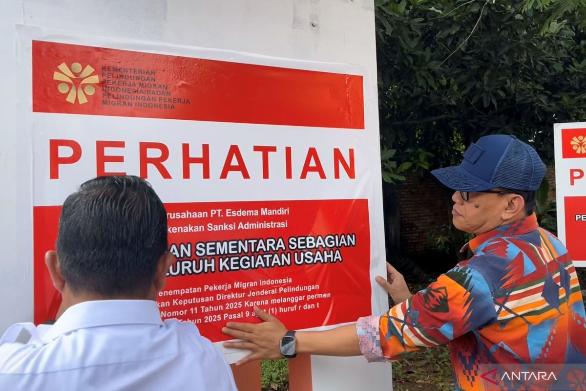 KP2MI segel P3MI yang gagal berangkatkan 1.500 lebih PMI - ANTARA News