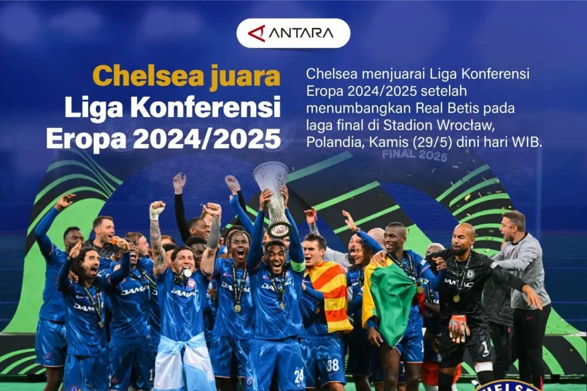 Chelsea juara Liga Konferensi Eropa 2024/2025 - ANTARA News Bangka Belitung