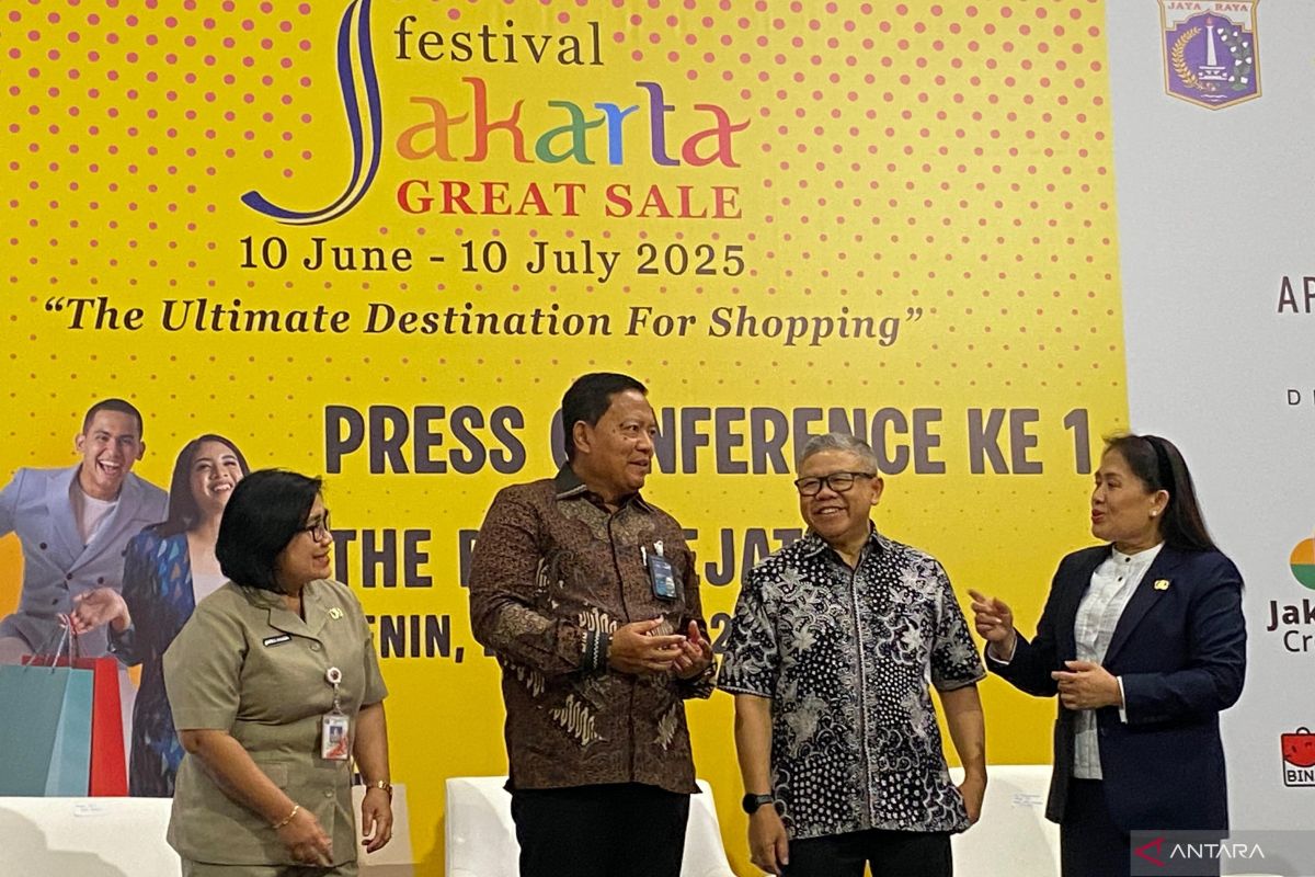 Festival Jakarta Great Sale 2025 bidik Rp15,5 triliun transaksi ritel - ANTARA News