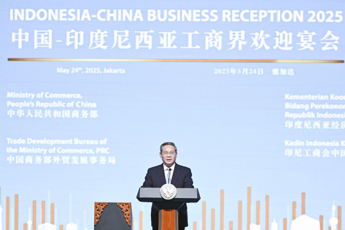 PM China Li Qiang hadiri Resepsi Bisnis Indonesia-China di Jakarta ...