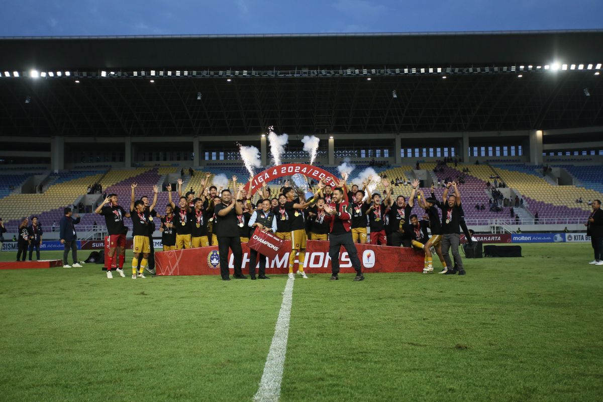 Kalahkan Persika, Tri Brata Raffesia jadi juara Liga 4 2024/2025 ...