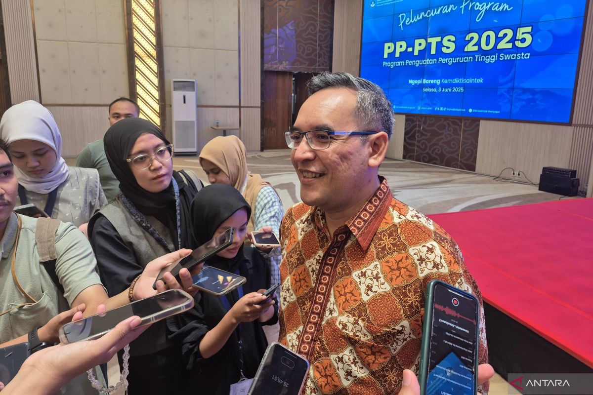Kemdiktisaintek prioritaskan kampus swasta di daerah 3T terima PP-PTS - ANTARA News