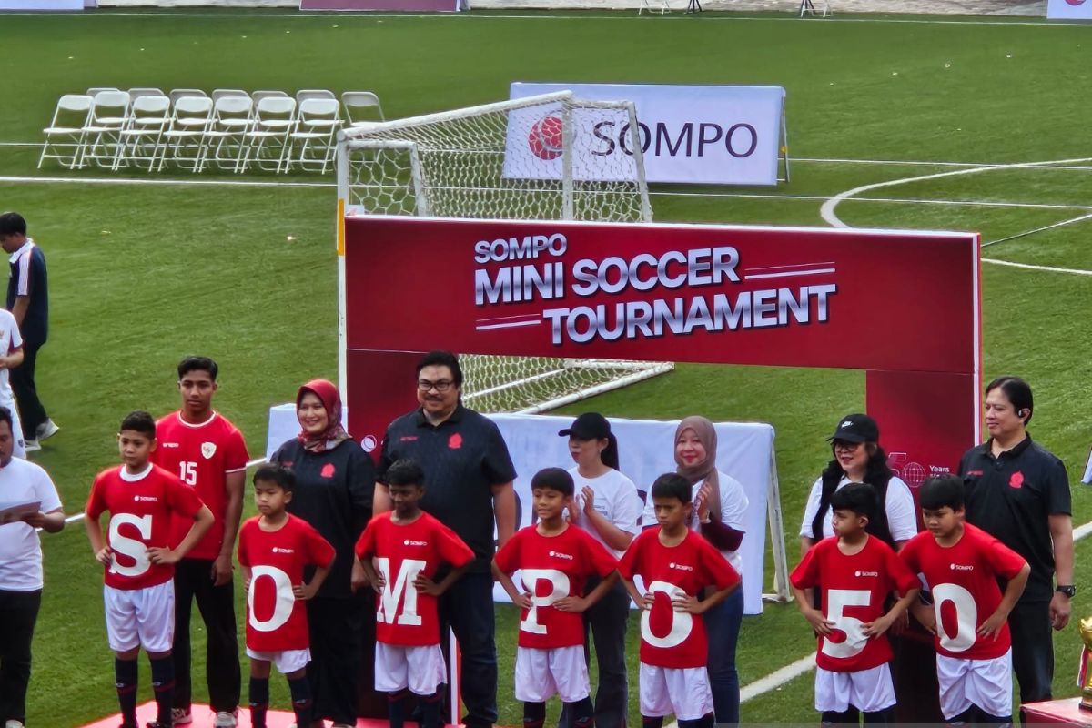 Sompo Insurance gelar turnamen mini soccer rayakan HUT ke-50 - ANTARA News