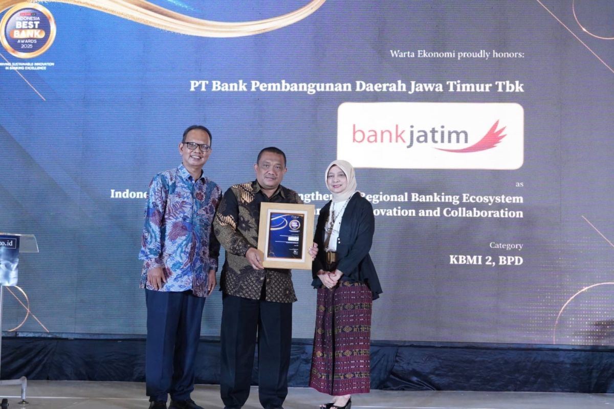 Optimalisasi hingga digitalisasi bawa Bank Jatim raih 4 penghargaan - ANTARA News