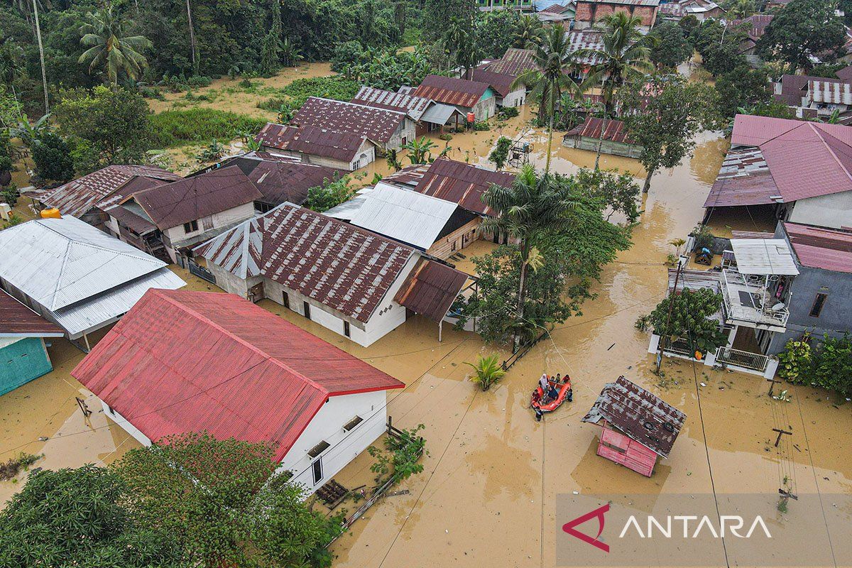 402 jiwa terdampak banjir di Kali Wanggu Kendari - ANTARA News