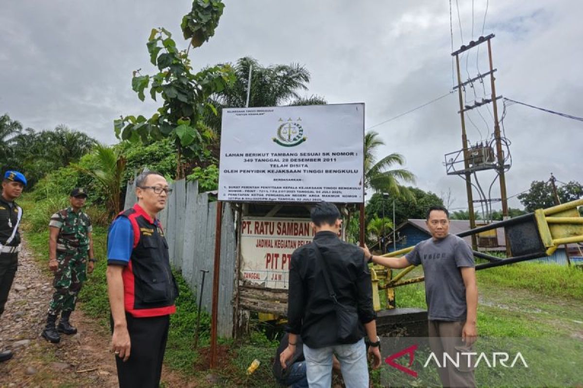Kejati Bengkulu sita lokasi tambang batu bara terkait kasus korupsi - ANTARA News Bengkulu