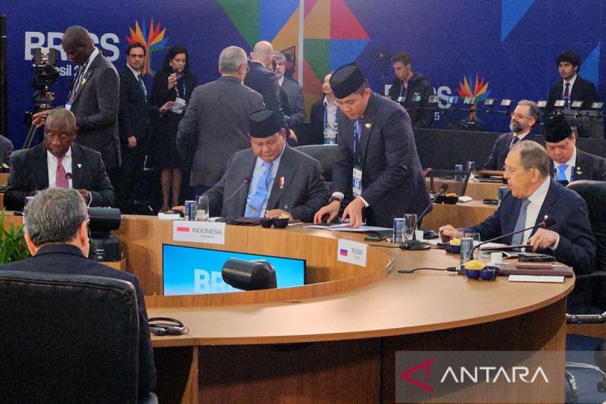 Presiden Prabowo dapat sambutan khusus di pembukaan KTT BRICS Brasil - ANTARA News