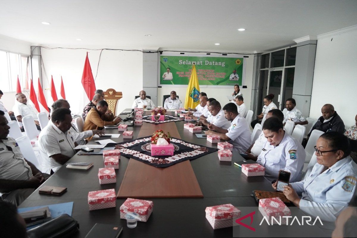 Pemprov Papeg dorong kajian lingkungan hidup strategis di RPJMD - ANTARA News Papua
