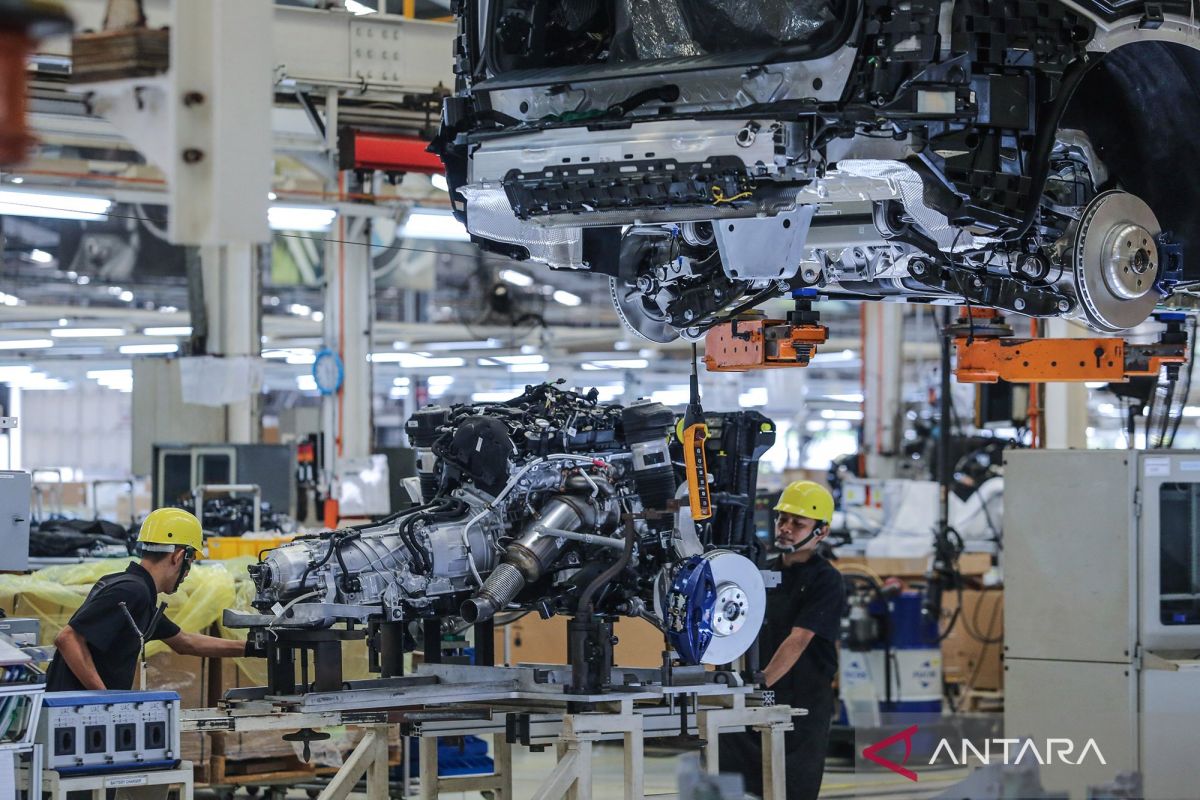 Begini proses perakitan mobil BMW di Indonesia - ANTARA News