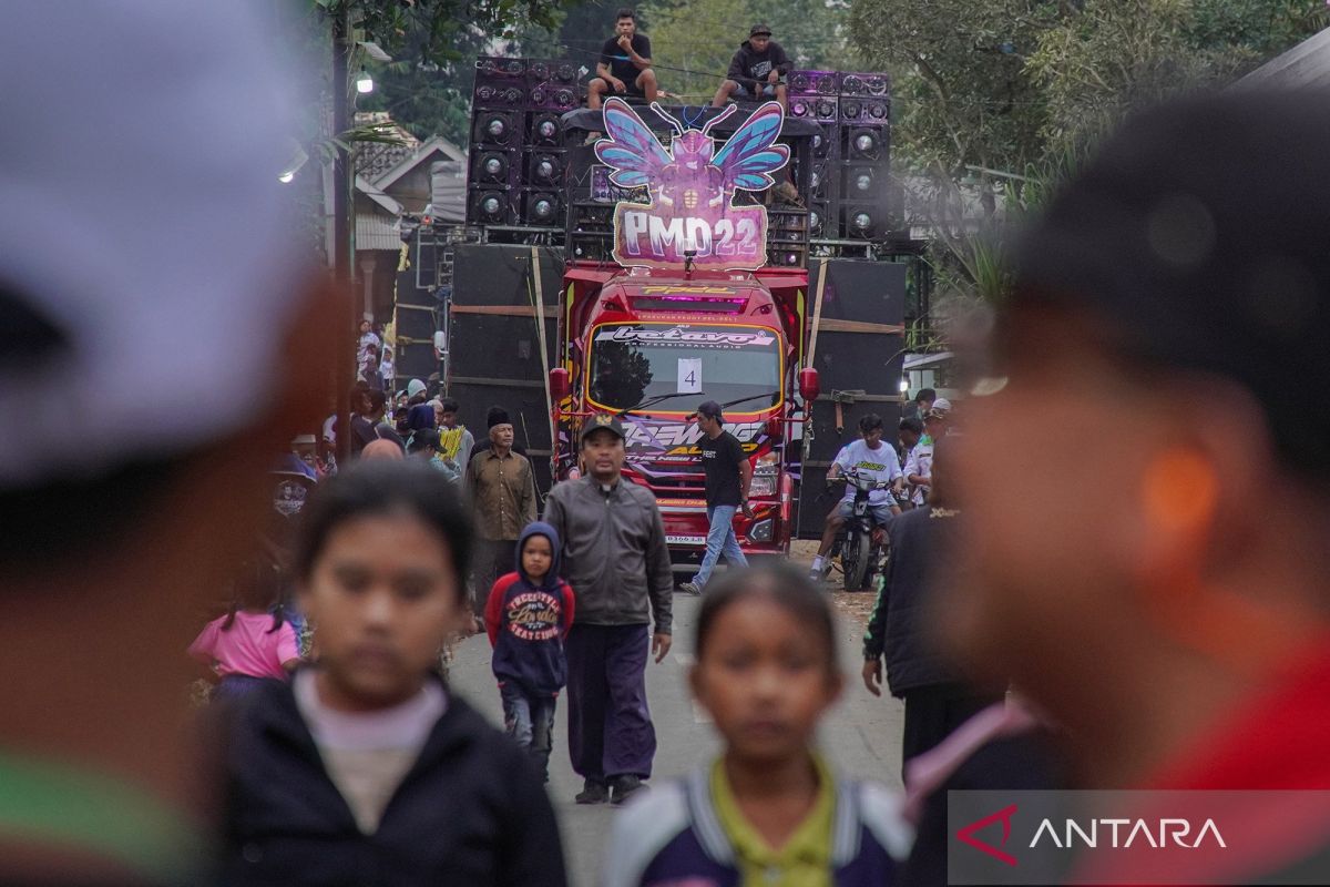 Sound horeg meriahkan karnaval di Malang - ANTARA News