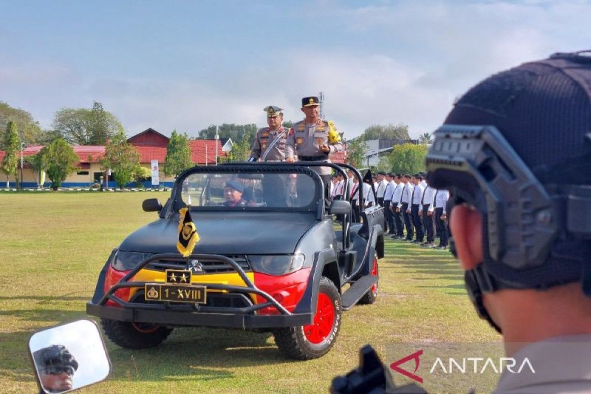 Polda Kalteng libatkan 480 personel gabungan bangun kesadaran tertib ...