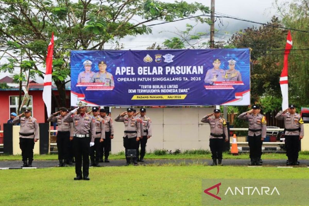 Operasi patuh Singgalang 2025 di Padang Panjang sasar pelanggaran kasat mata - ANTARA Sumatera Barat
