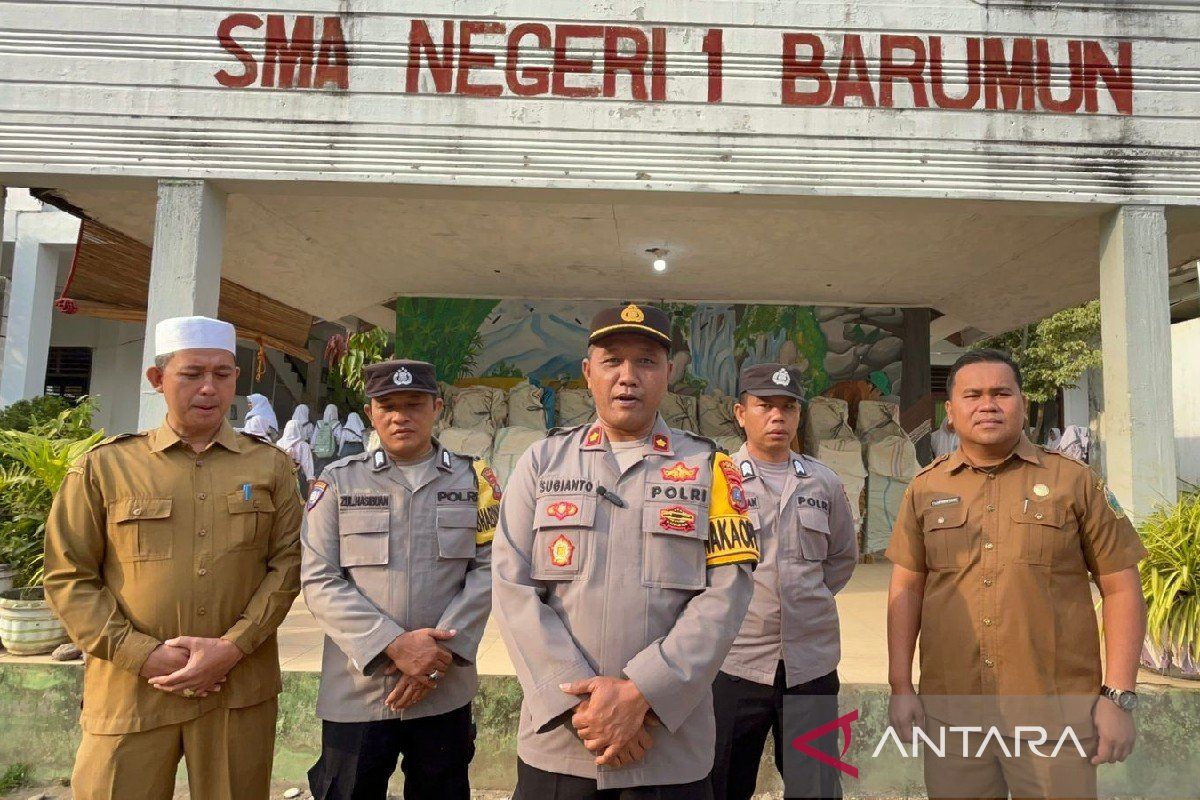 Police Goes to school, Wakapolres Palas imbau pelajar hindari aksi kenakalan remaja - ANTARA ...