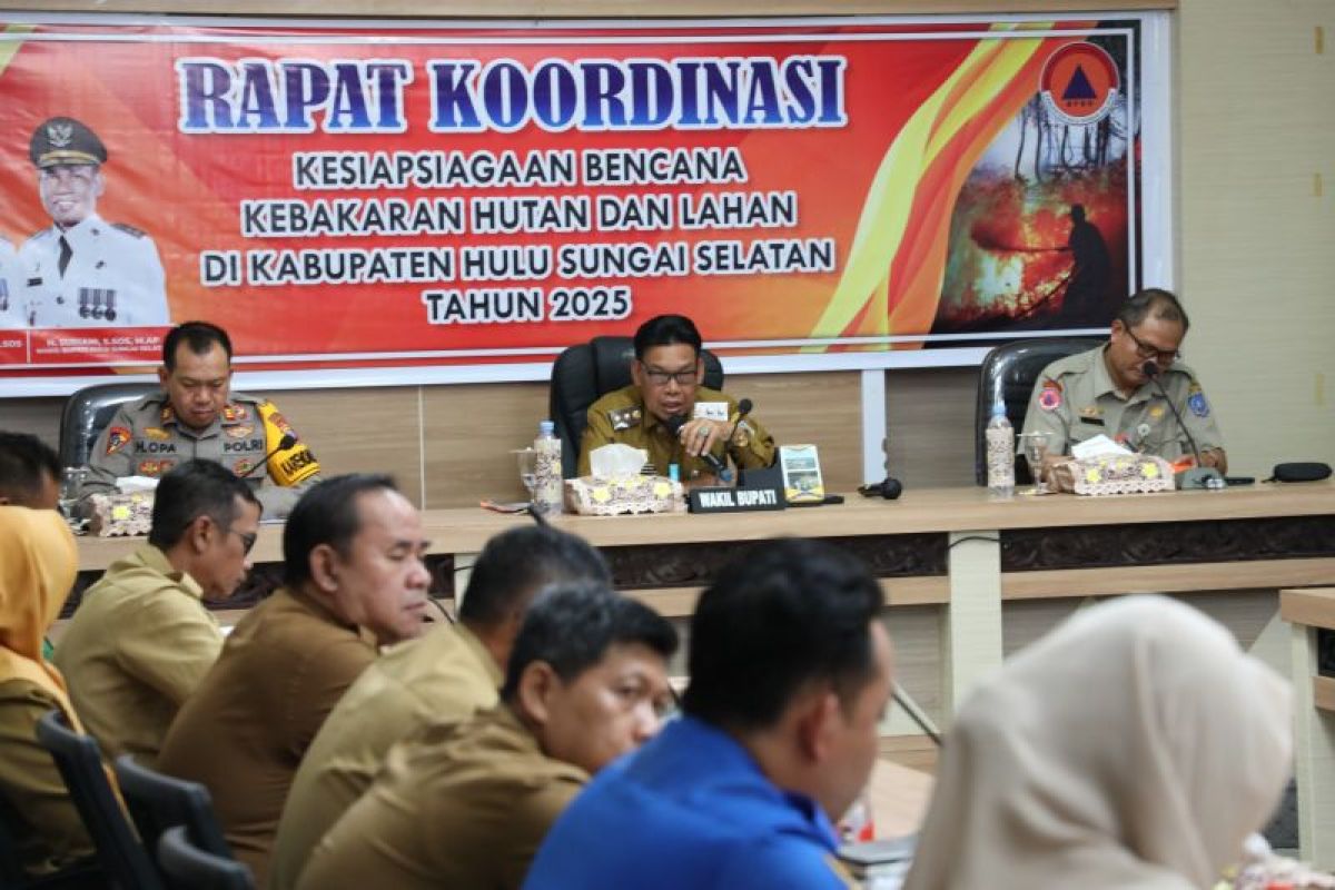 Wabup HSS tegaskan pentingnya sinergi mengatasi karhutla - ANTARA News Kalimantan Selatan