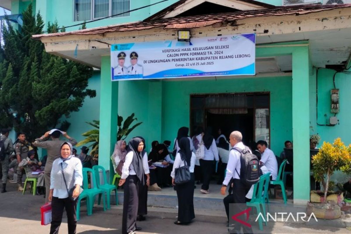 BKPSDM Rejang Lebong Bengkulu terima 52 laporan seleksi PPPK 2024 - ANTARA News Bengkulu