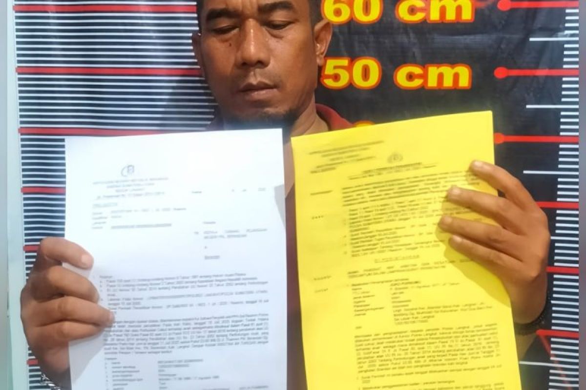 Polres Langkat tangkap pelaku pencabulan anak dibawah umur - ANTARA ...