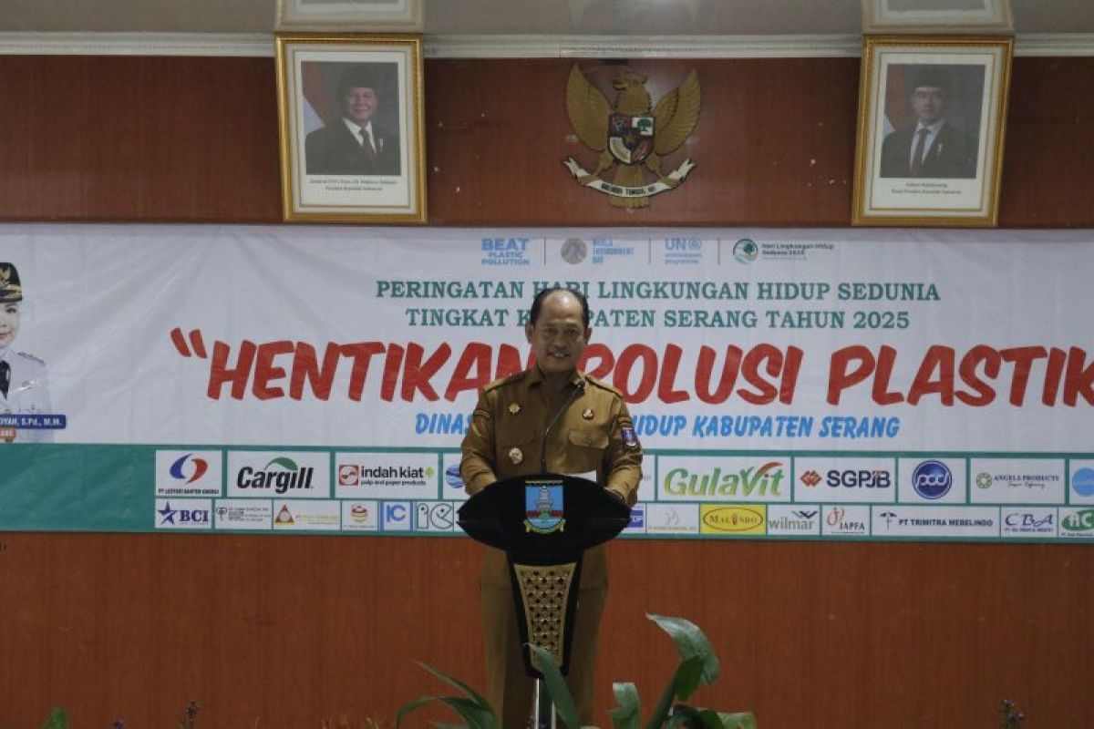 Wakil Bupati Serang ajak warga kurangi sampah plastik - ANTARA News Banten