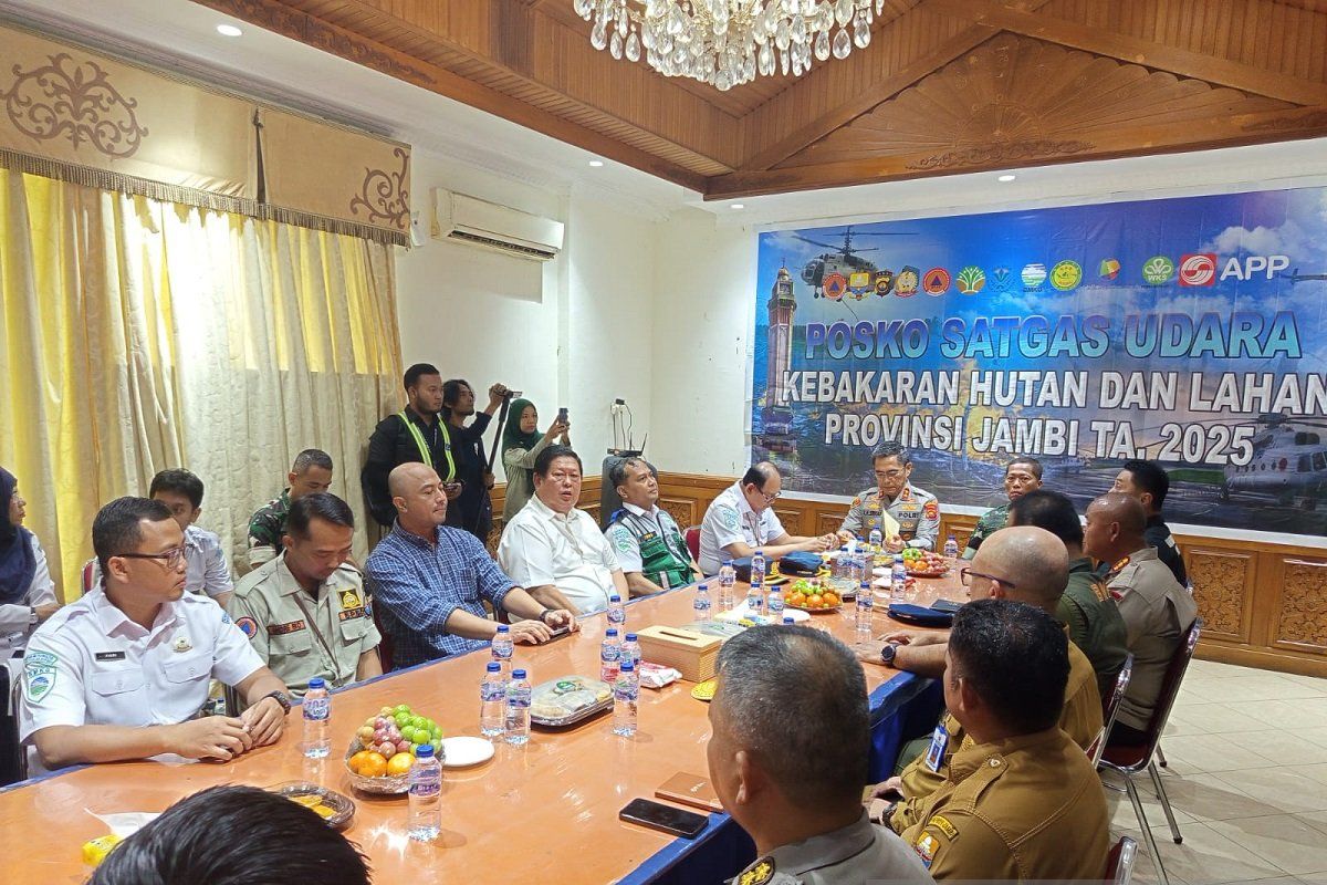 APP Group dan pemerintah perkuat langkah antisipasi Karhutla di Jambi - ANTARA News Jambi